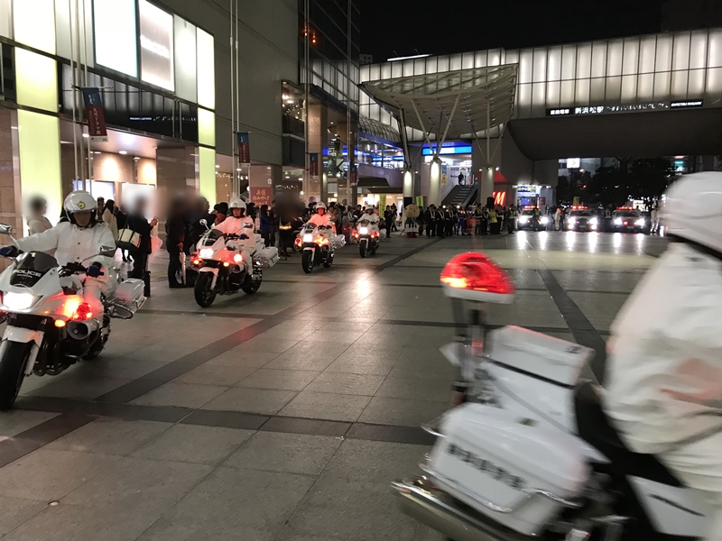 HHRC防犯例会で白バイが5台集合！ | 株式会社シーポイントラボ｜浜松のWEBシステム・RTK-GNSS開発